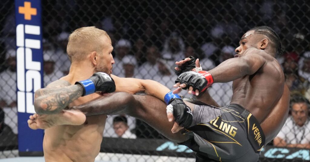 Highlights of the full Aljamain Sterling vs. T.J. Dillashaw fight video ...