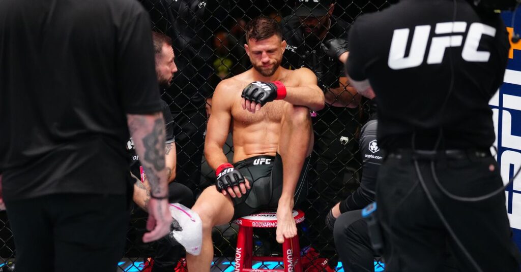 Calvin Kattar reveals torn ACL following UFC Vegas 63 main event ...