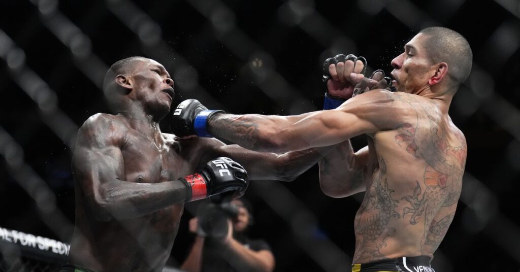 Israel Adesanya vs. Alex Pereira full fight video highlights - WMMAA