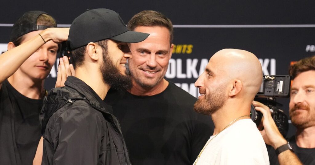 Alexander Volkanovski: Islam Makhachev es un hombre débil por decir que ...