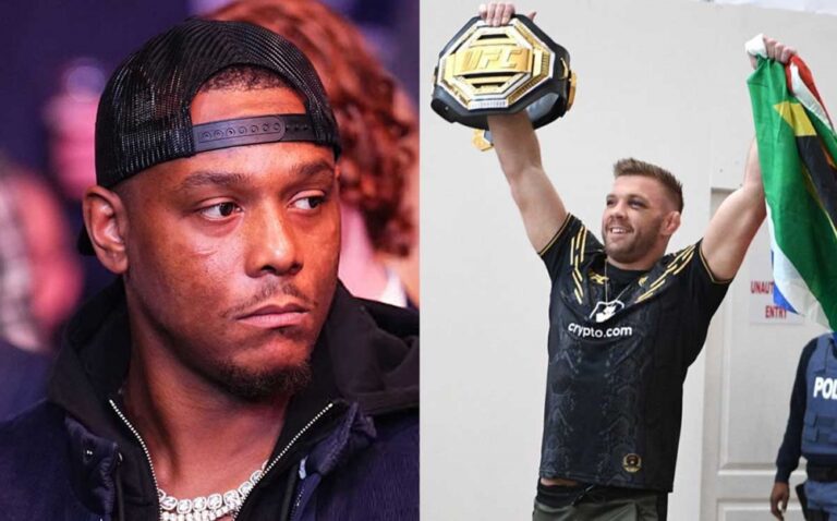 Jamal Hill ist empört über die Position von Dricus Du Plessis in der ...